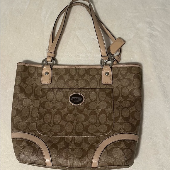 Coach | Bags | Coach Signature Handbag | Poshmark